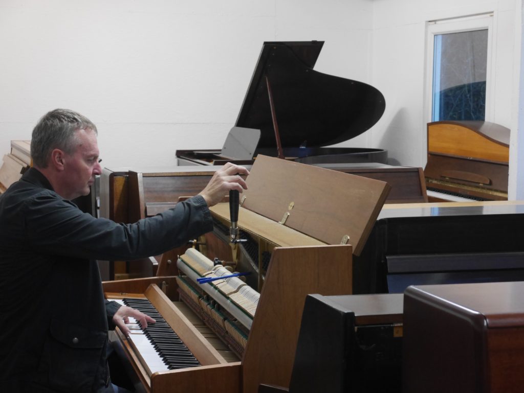 Meet our staff: Piano tuner and restorer David Manson | Finchcocks ...